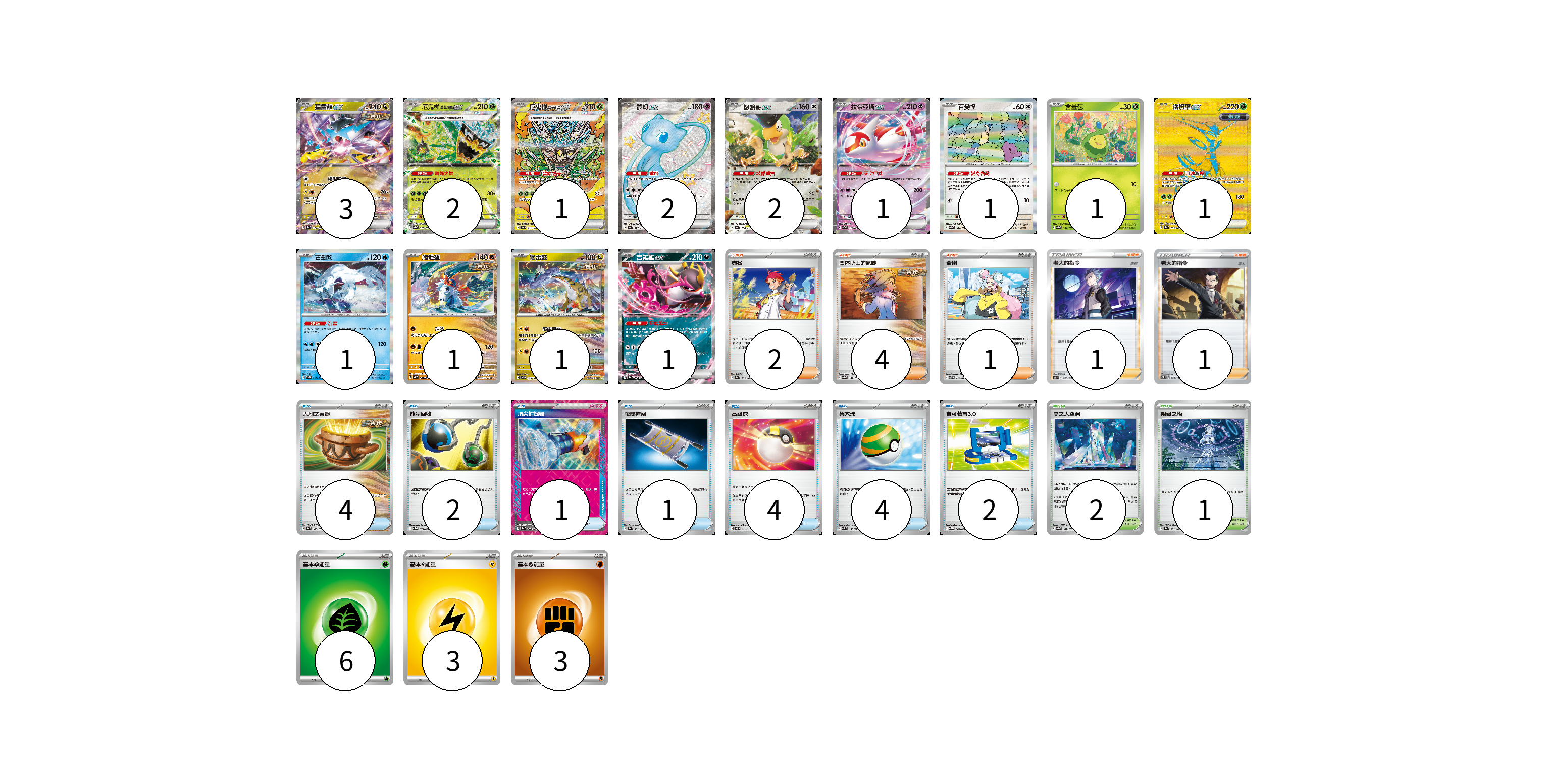 牌組構築方案 | 訓練家網站