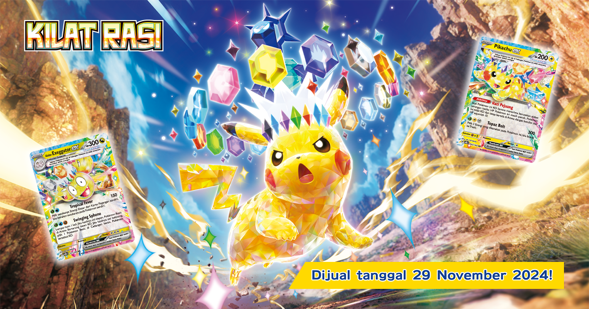 Booster Pack “Kilat Rasi”｜Laman Resmi Pokémon Game Kartu Koleksi “Situs ...