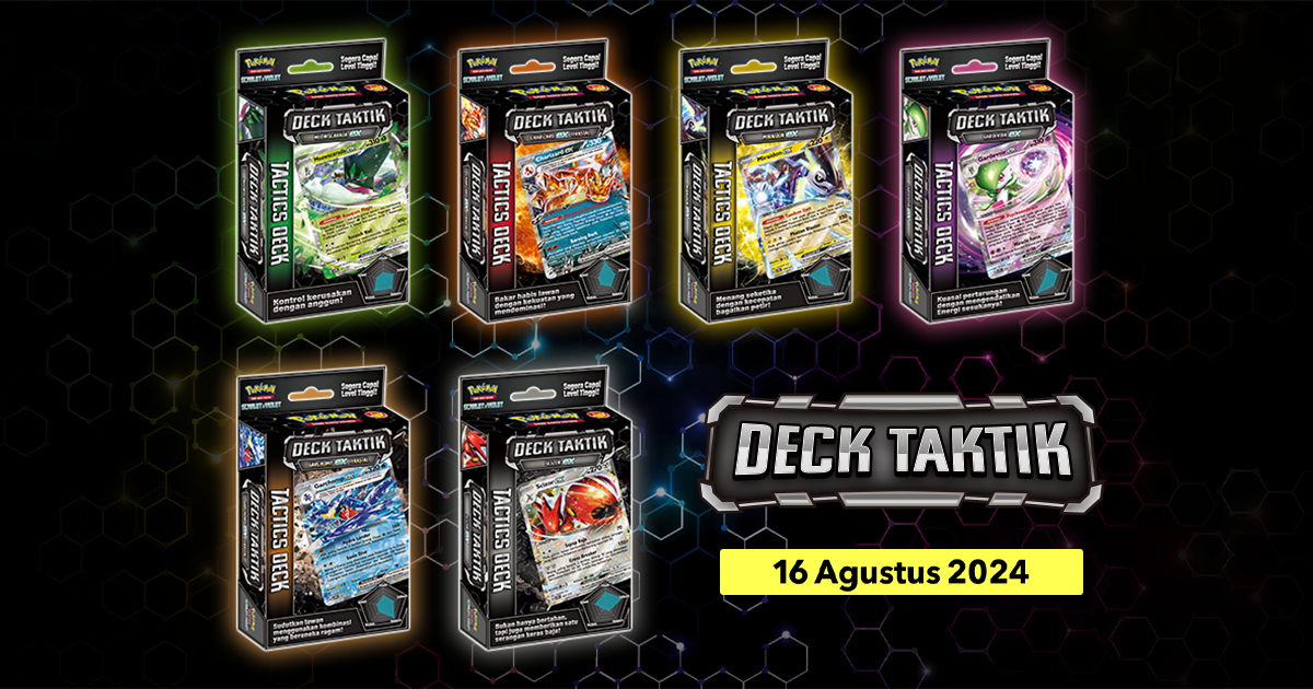 “Deck Taktik”｜Laman Resmi Pokémon Game Kartu Koleksi “Situs Web Pelatih ...