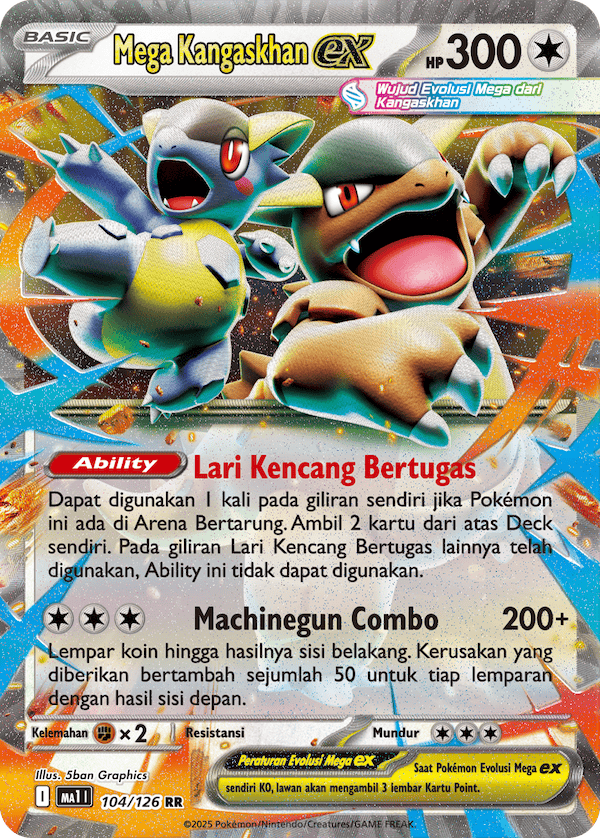 Seri baru dimulai! Benturan sengit Pokémon Evolusi Mega ex! Dijual tanggal 26 September 2025 ...