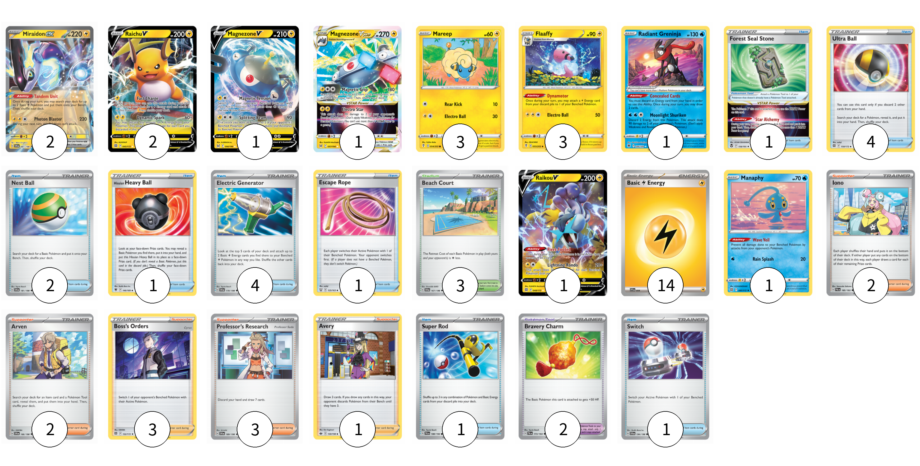 Decklist | Trainers Website