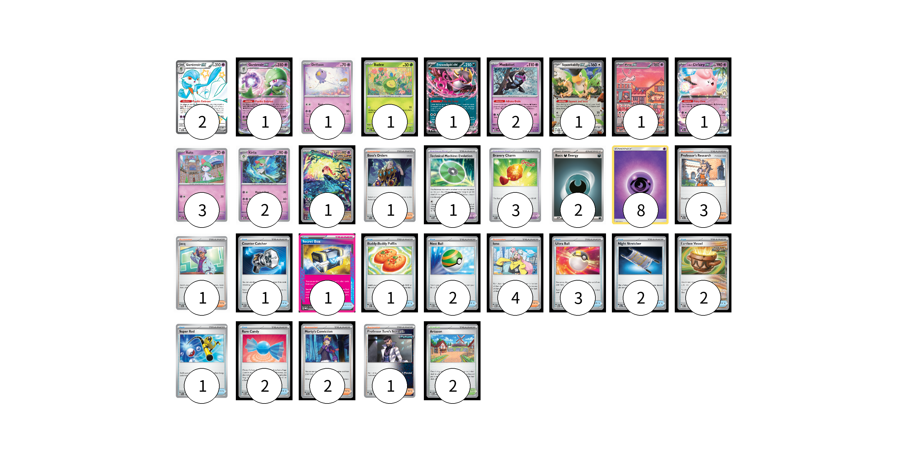 Decklist | Trainers Website