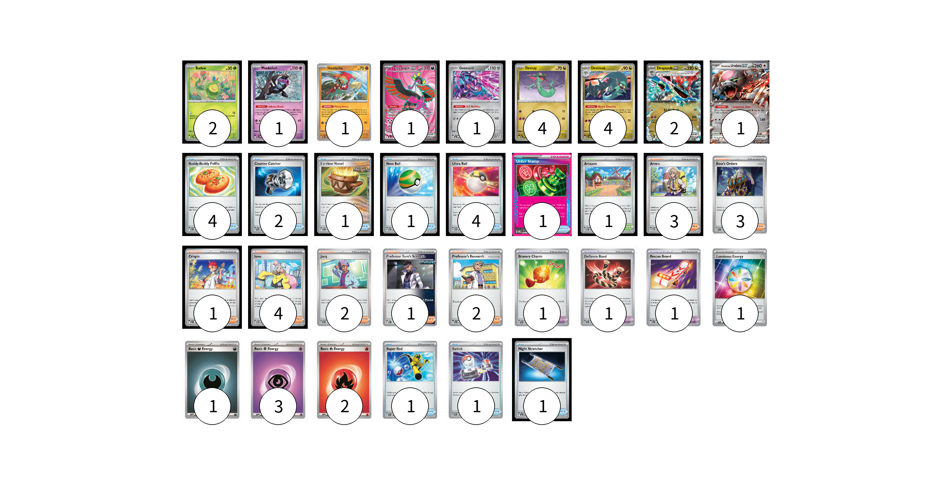 Decklist | Trainers Website